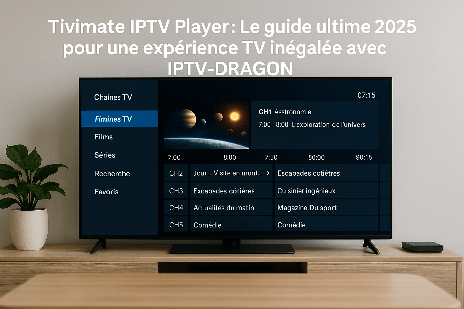 Exclusif Tivimate IPTV Player 2025 : Meilleure App IPTV