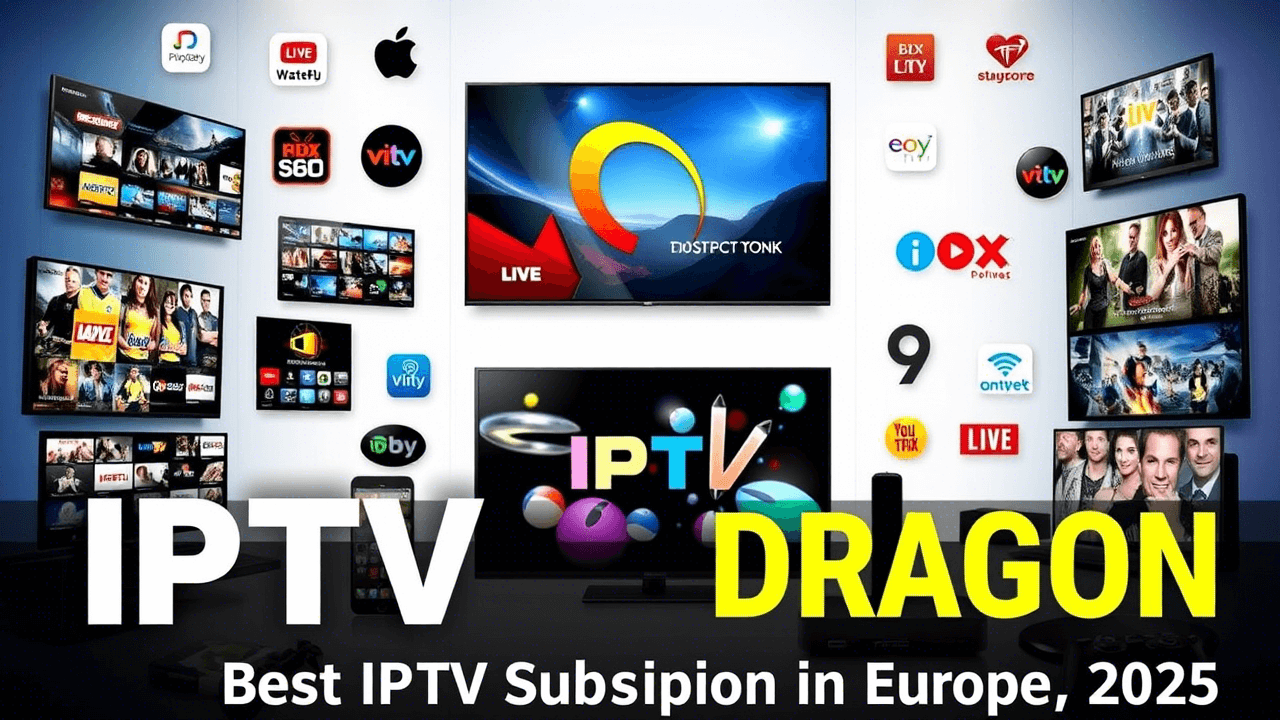 Exclusif Abonnements IPTV 2025 avec IPTV DRAGON
